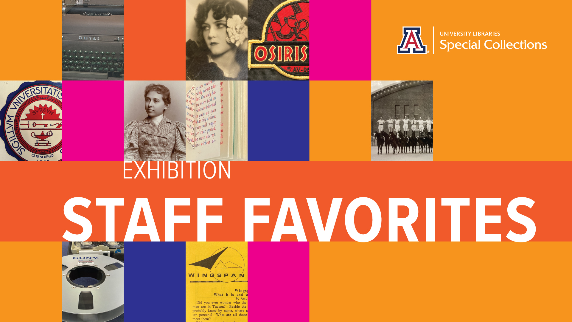Special Collections Staff Favorites exhibit, now until Nov. 22 ...